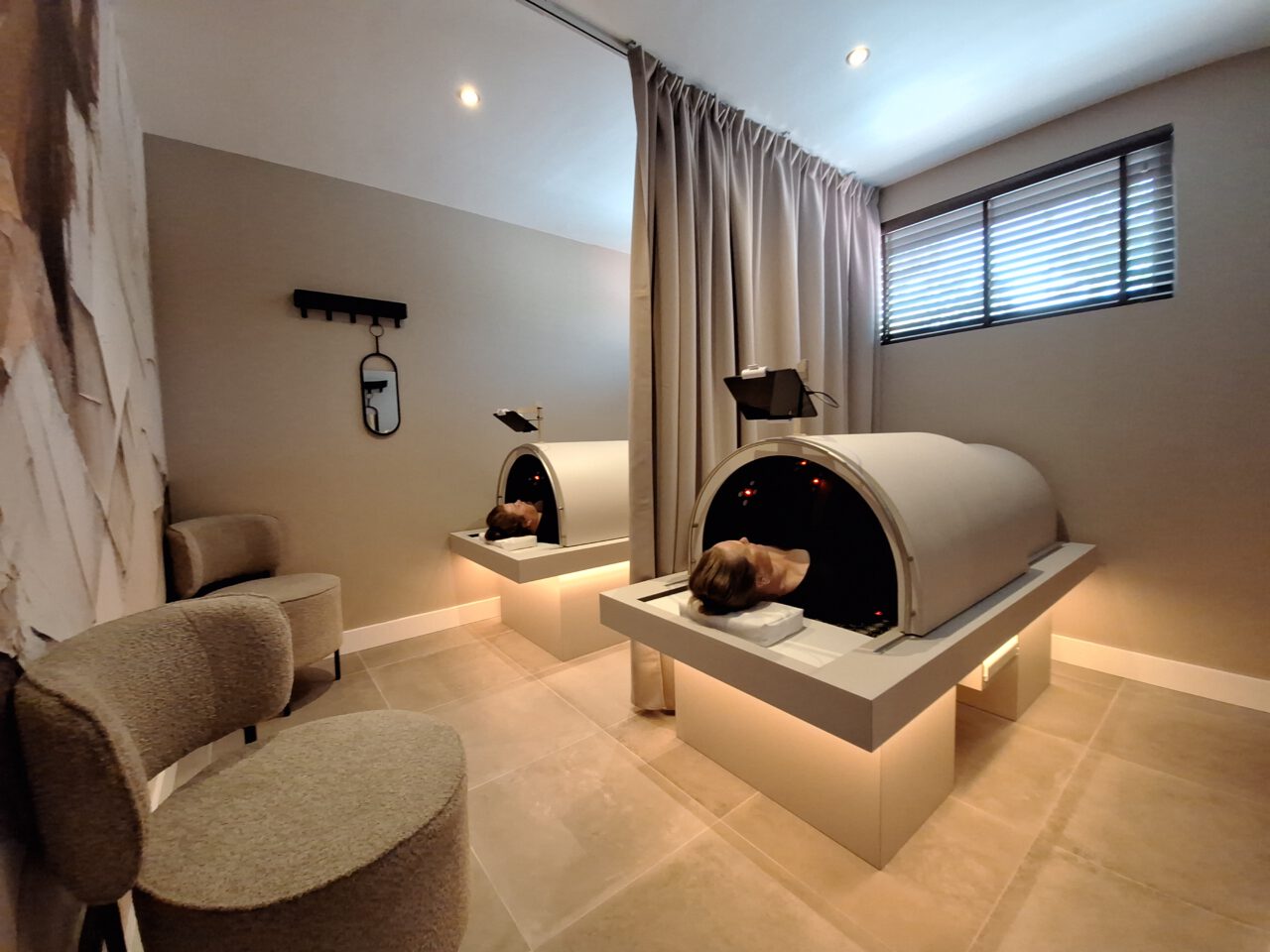 Voorbereidingen voor infrarood therapie | www.healthspatwente.nl